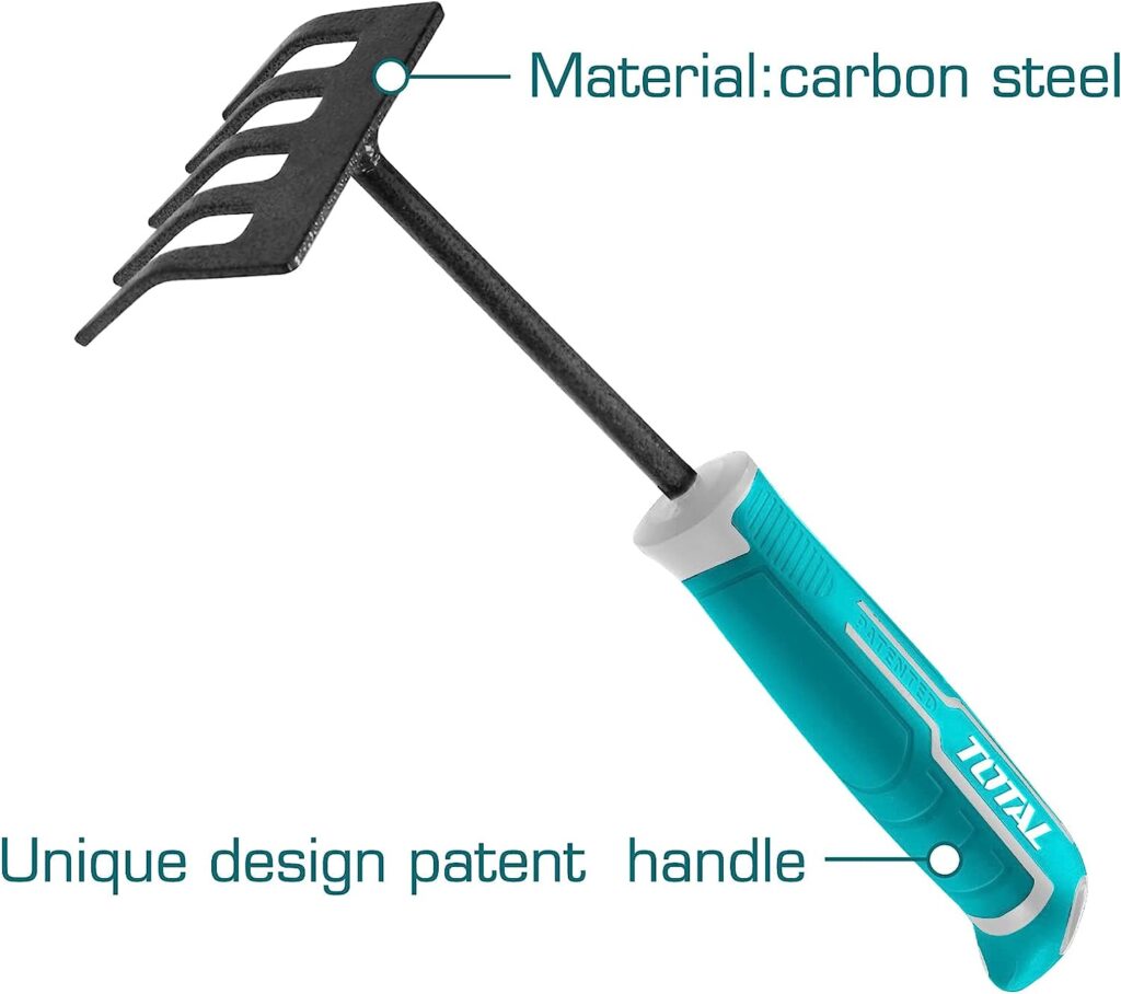 Buy Total THFTR1008 Garden Rake - 5 Claw online - Garden Hub