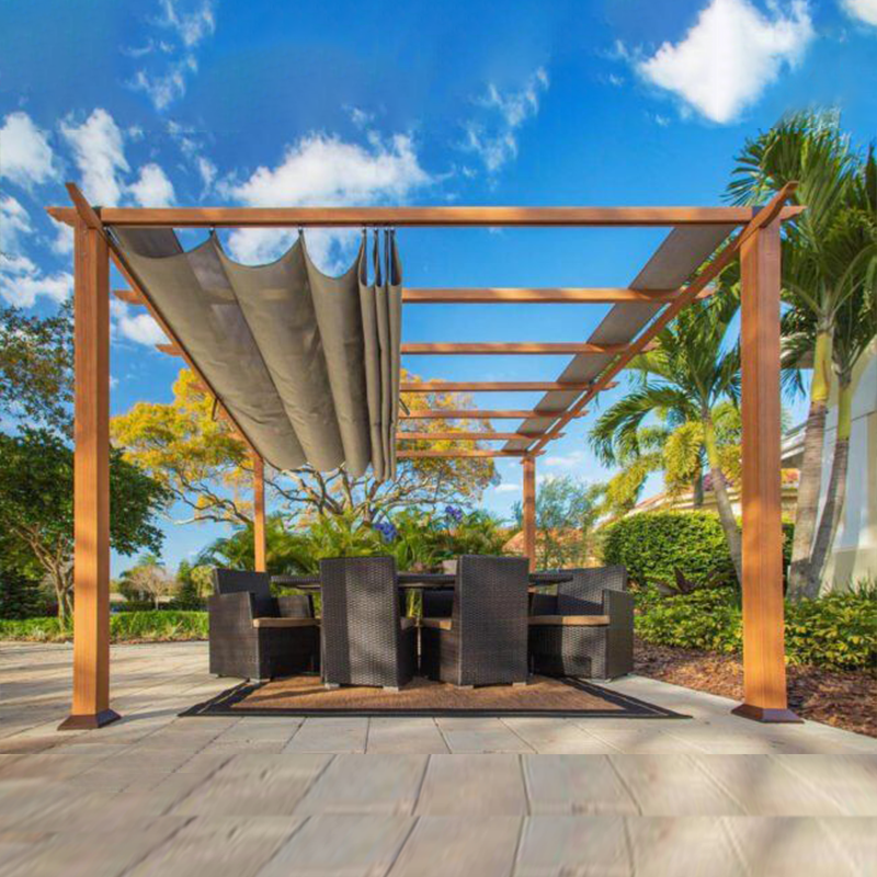 Buy Outdoor pergola - 5 x 5 meters - wooden pergola online - Garden Hub