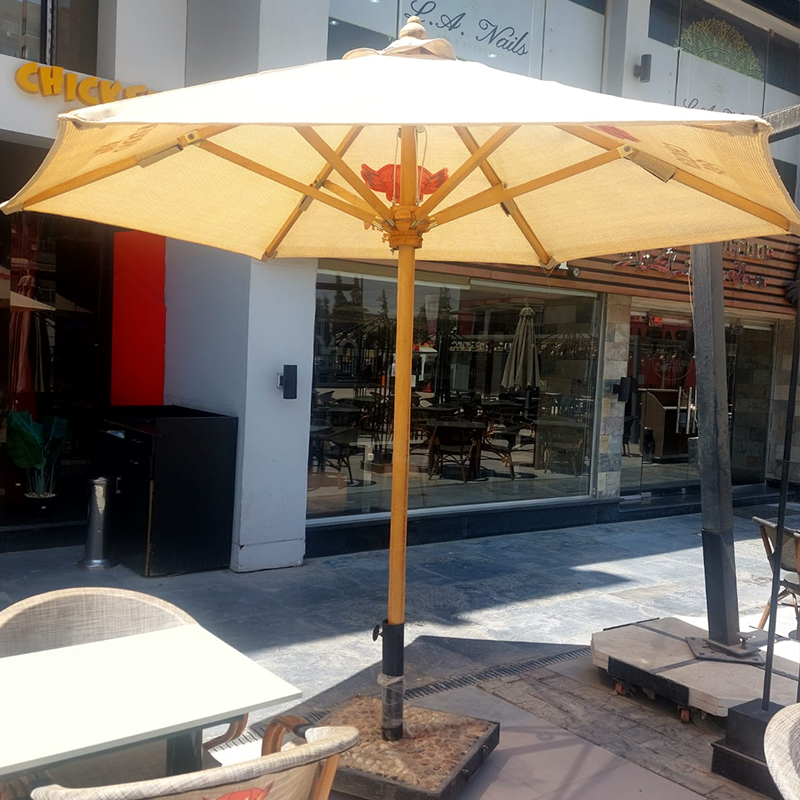 Buy Square Umbrella - 3x3 m - Claro umbrella online - Garden Hub