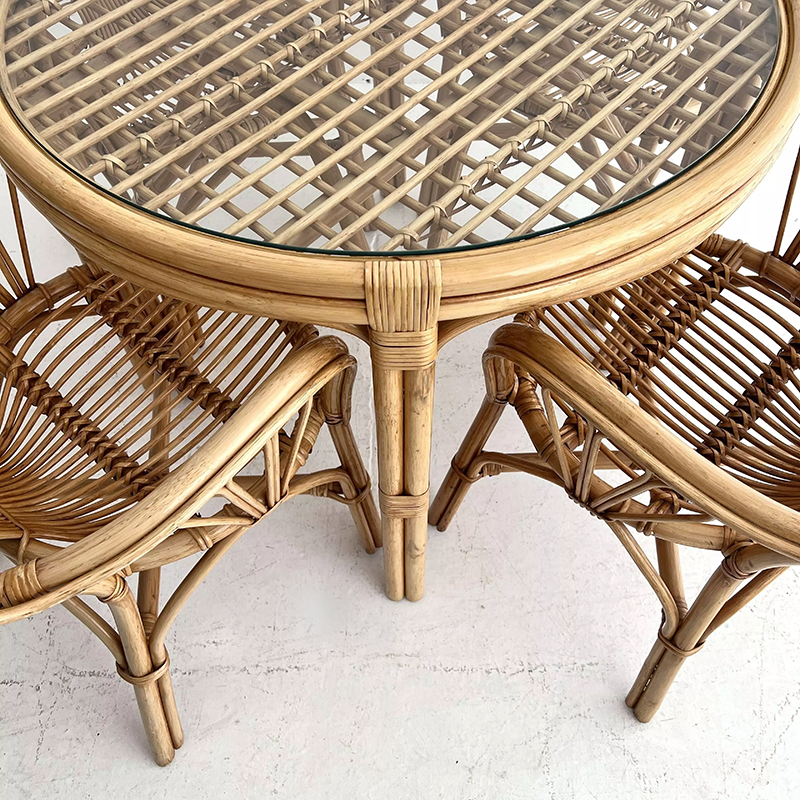 Buy Classic Bamboo table – for outdoor garden & balcony online - Garden Hub