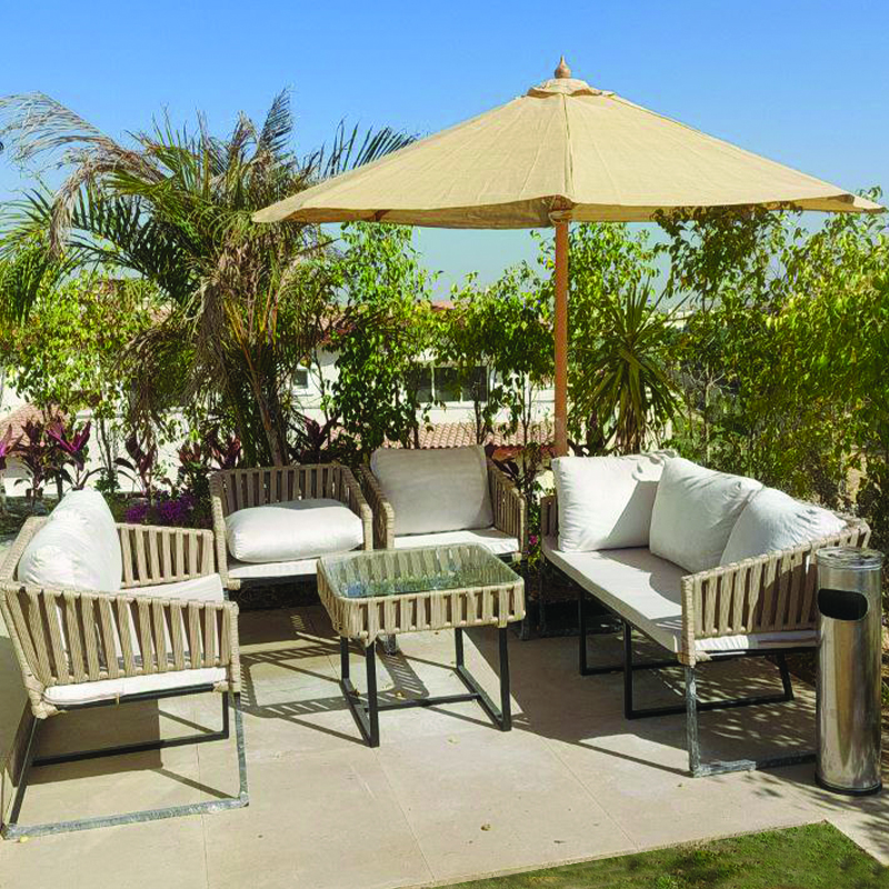 Buy Outdoor contemporary Sets with string ribbons - 5 Items online ...