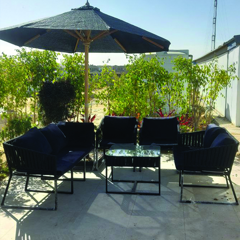 Buy Outdoor contemporary Sets with string ribbons - 5 Items online ...